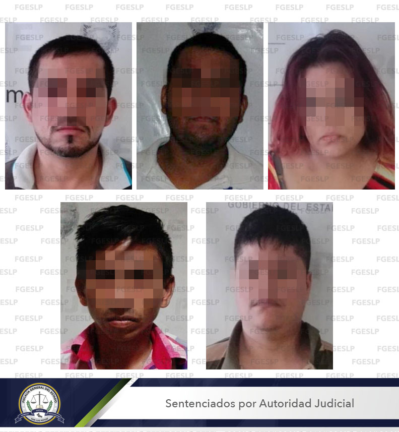 Logra Fiscalía De Slp Sentencia De 50 Años De Prisión A Cinco
