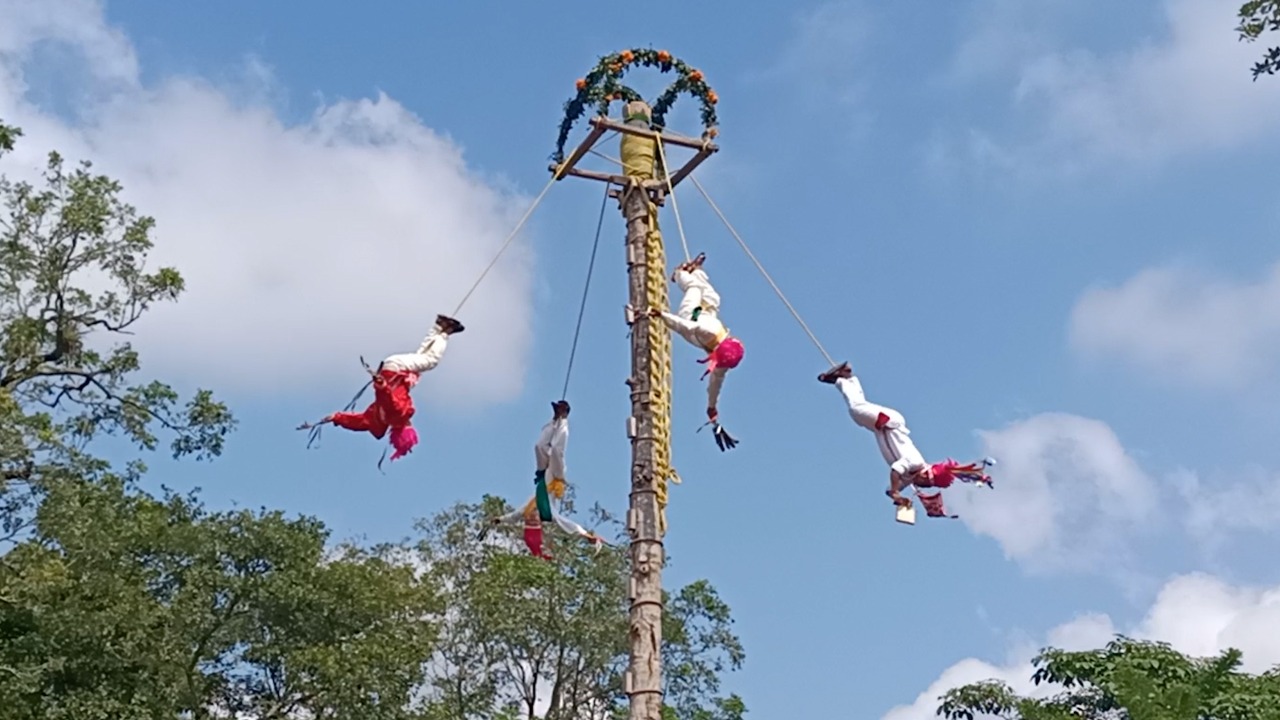 El ritual de “la danza del gavilán” en Tancanhuitz maravilla a turistas ...
