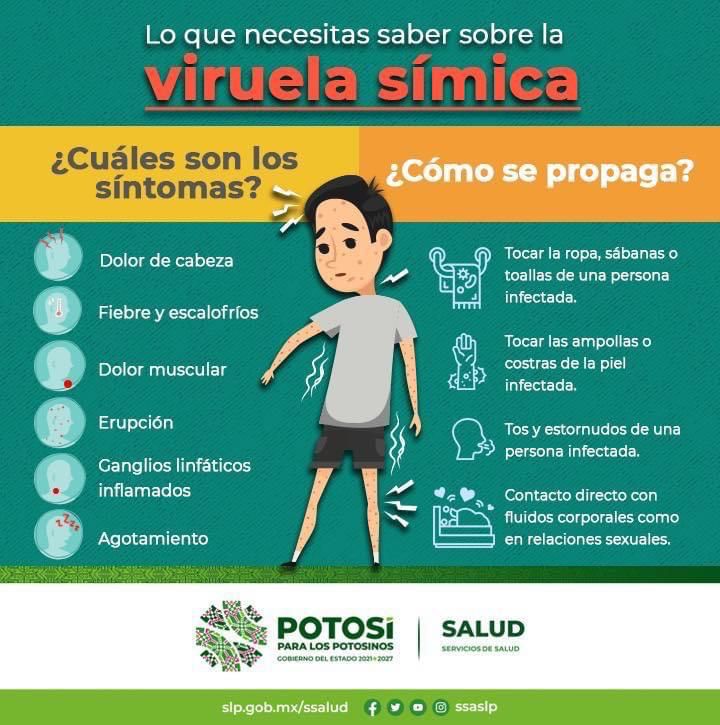 Detectan En Slp Dos Nuevos Casos De Viruela Símica — Amanecer Huasteco